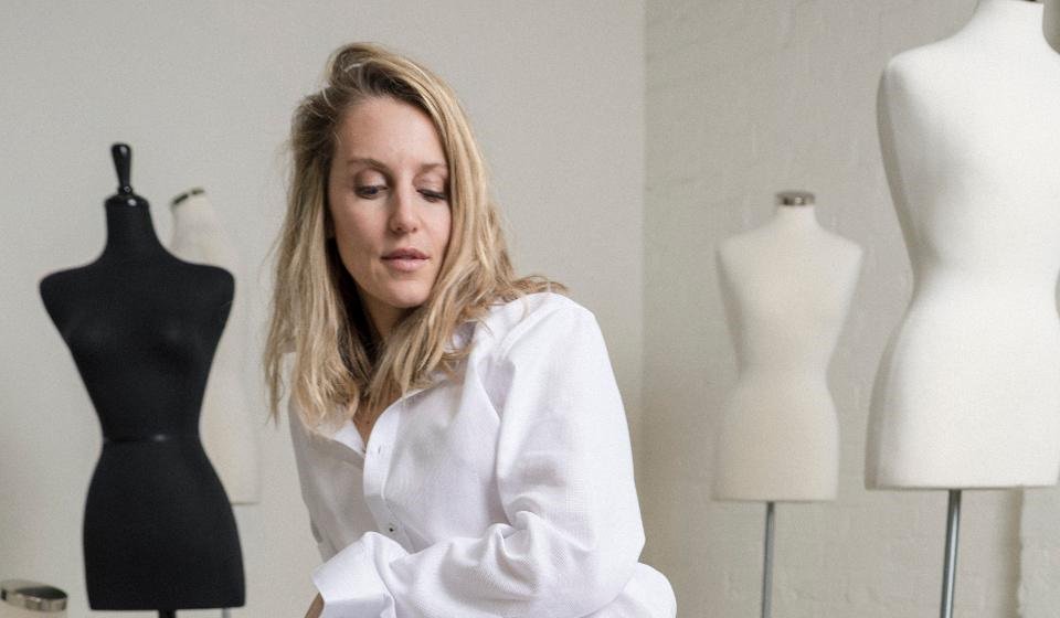 Ashley Merrill, founder of an innovative sleepwear company, Lunya ...