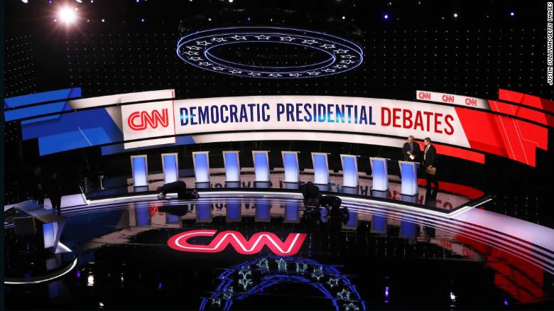 The First Night Of The Cnn Democratic Presidential Debates Starts Now