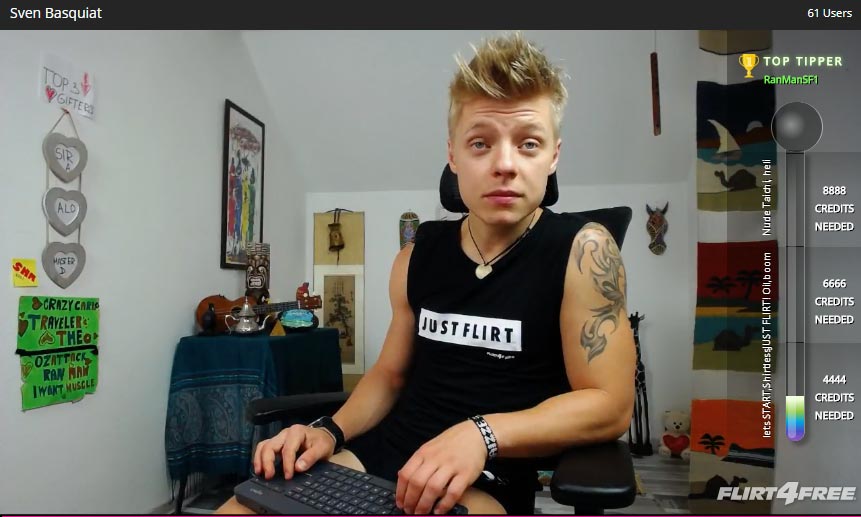 Master Dave on Twitter: "Just look at the gorgeous @belamionline model @SvenBasquiat who is on ...