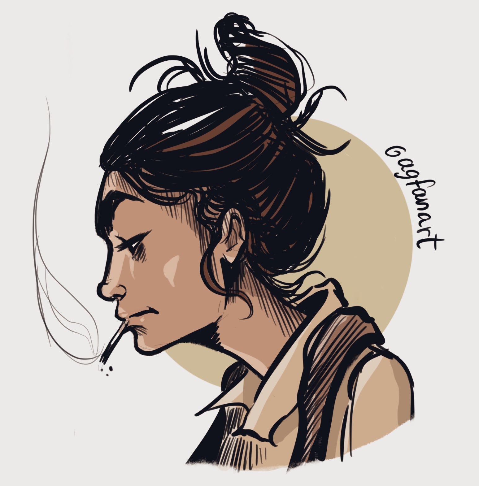 Disegno Capelli Tumblr Chignon Pagina 2 | Vettori E Illustrazioni Di