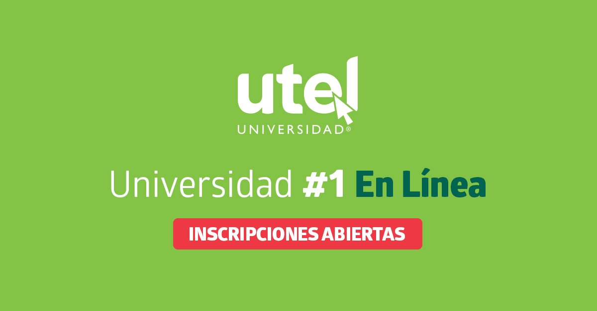 UTEL Universidad on Twitter: "Estudia una de nuestras Licenciaturas, Maestrías o Doctorados 100% ...