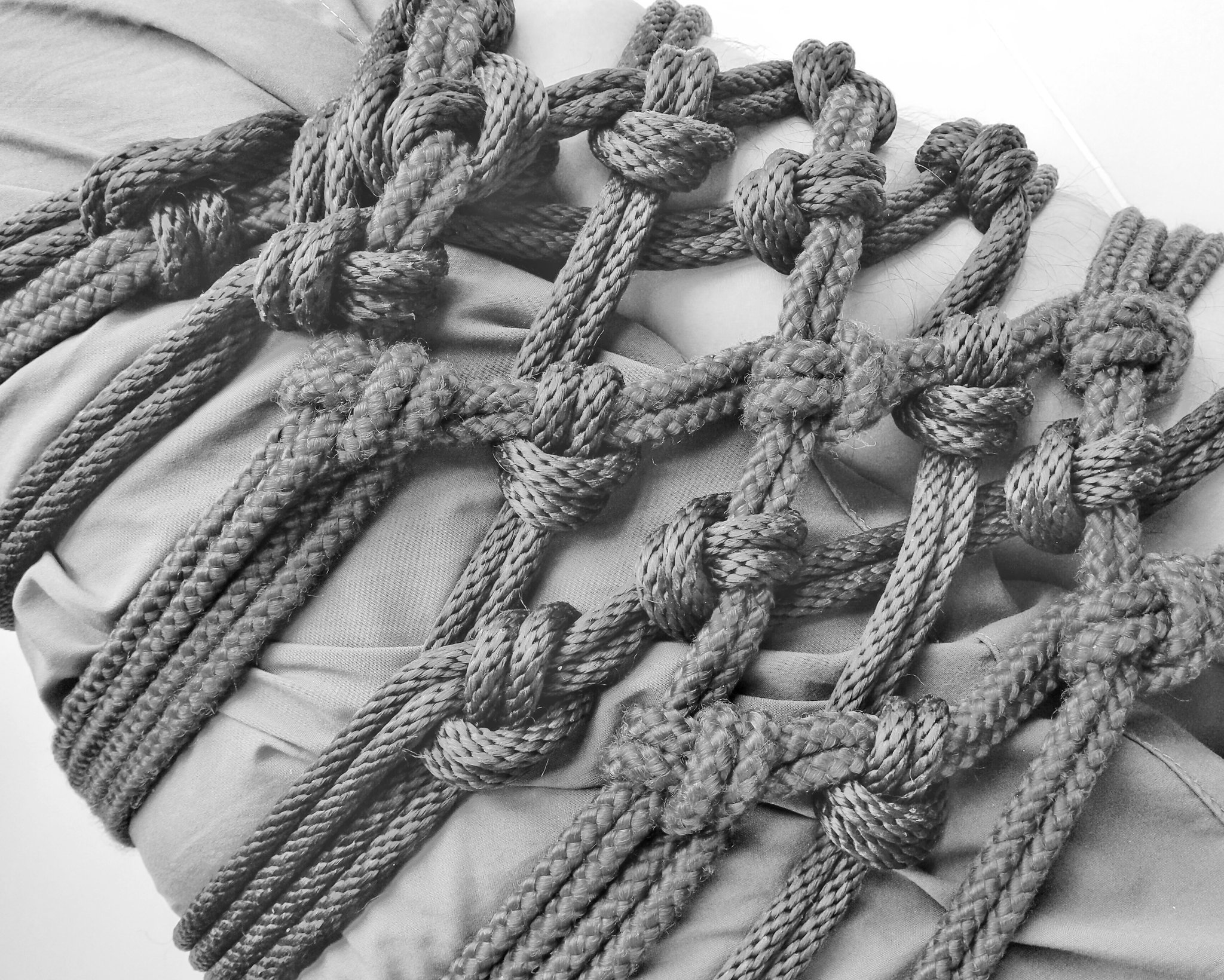 Topp (`~`) Shibari on Twitter: "Morning rope practice, more knots the merrier #shibari #kinbaku ...