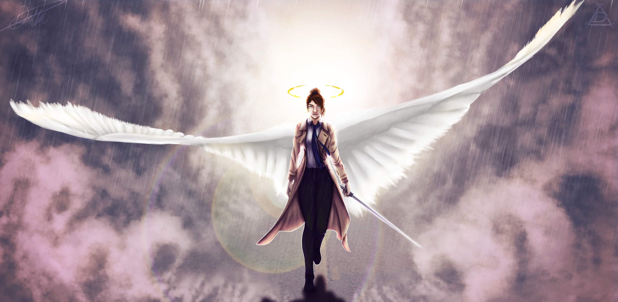 Female Castiel Fan Art Fan Art Castiel NyanGames