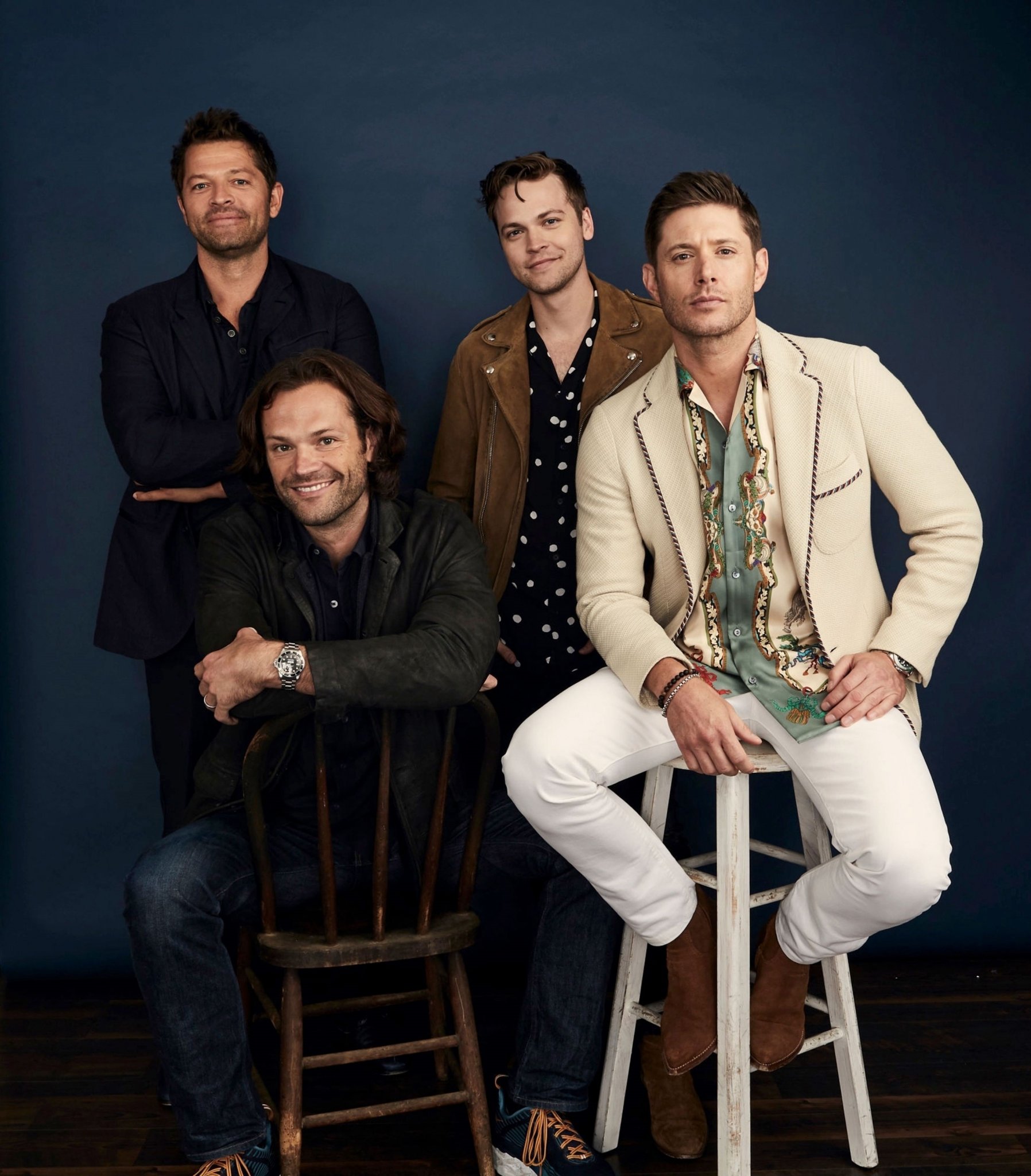 Misha Collins Jared Padalecki