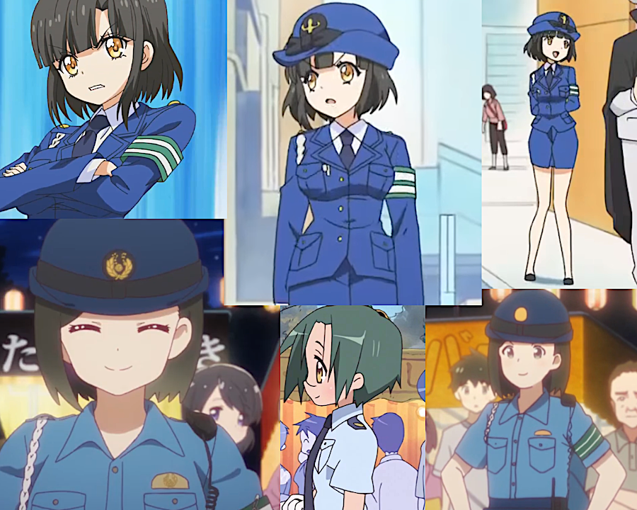 Anime Girl Cop