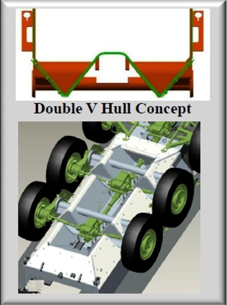 V Hull Armored Vehicle