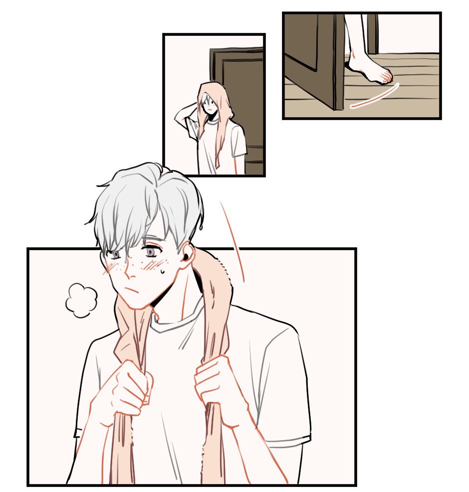 「N&E revamp! #drawing #art #comic #wip 」HaraHara021の漫画