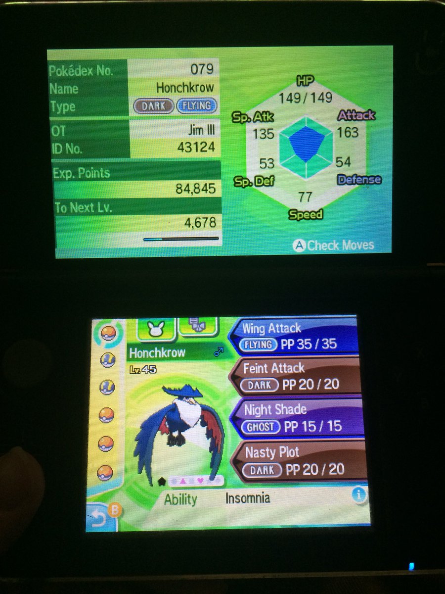 Honchkrow - Pokemon Go