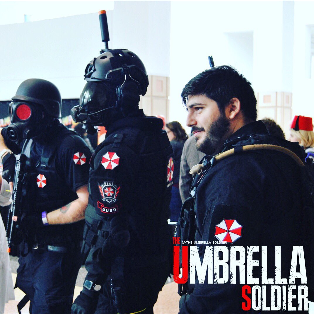 Resident Evil Umbrella Soldier Cosplay