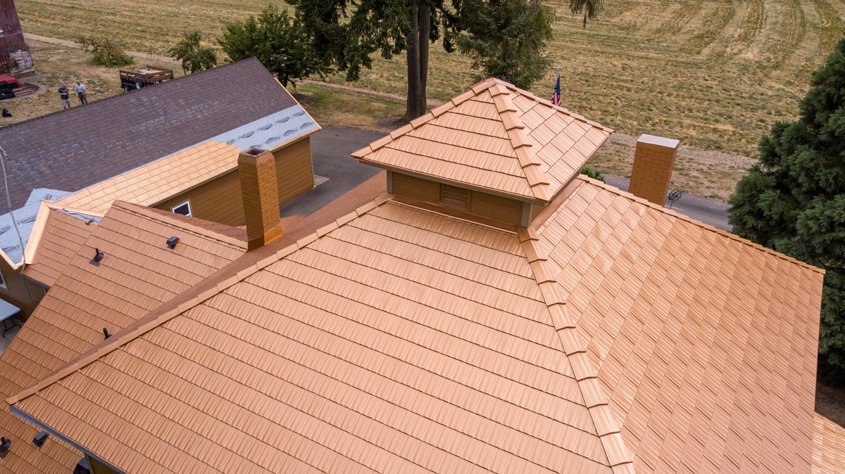 Copper Penny Roof