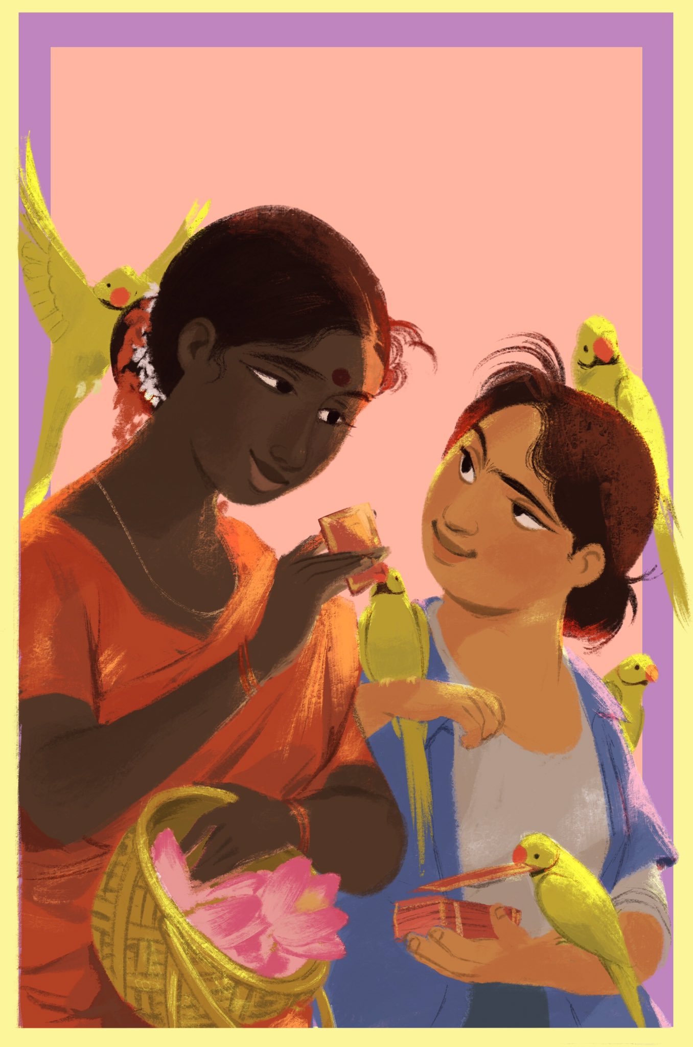 Flower-Seller and Kili-Josiyar by Nabigal-Nayagam Haider Ali : r ...