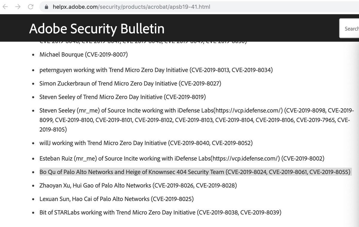 adobe security bulletin subscribe