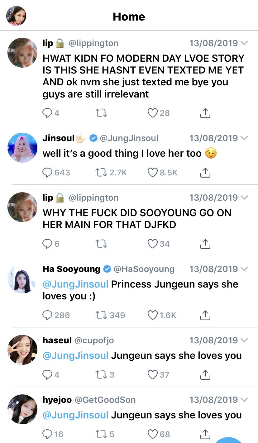 syd & on Twitter: "259. if lipsoul is de*d in real life they will thrive the most in my au don’t ...