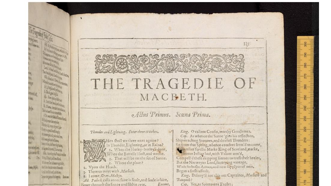 First Folio Macbeth