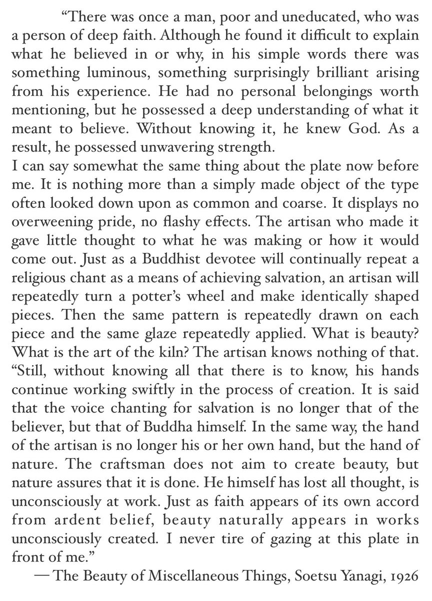 Thread by @wrathofgnon: "Japanese aesthetics and folk craft, as ...