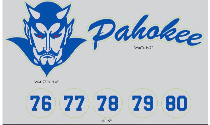 Pahokee Blue Devils Logo