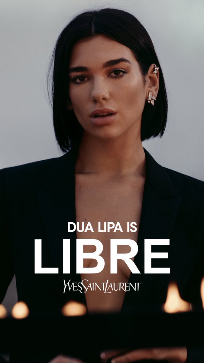 Dua Lipa Is The Face Of YSL New Fragrance Libre Fragrance Campaign, New ...