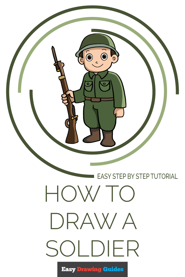 Soldier Drawing For Kids