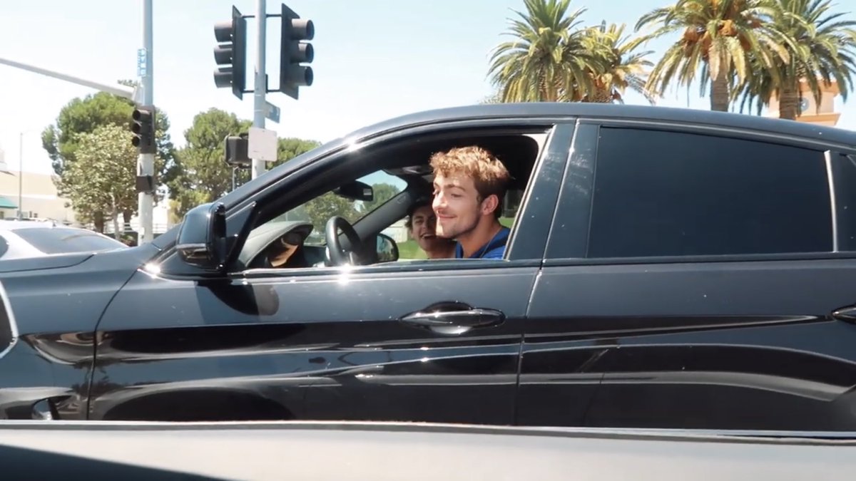 Ross Lynch Driving