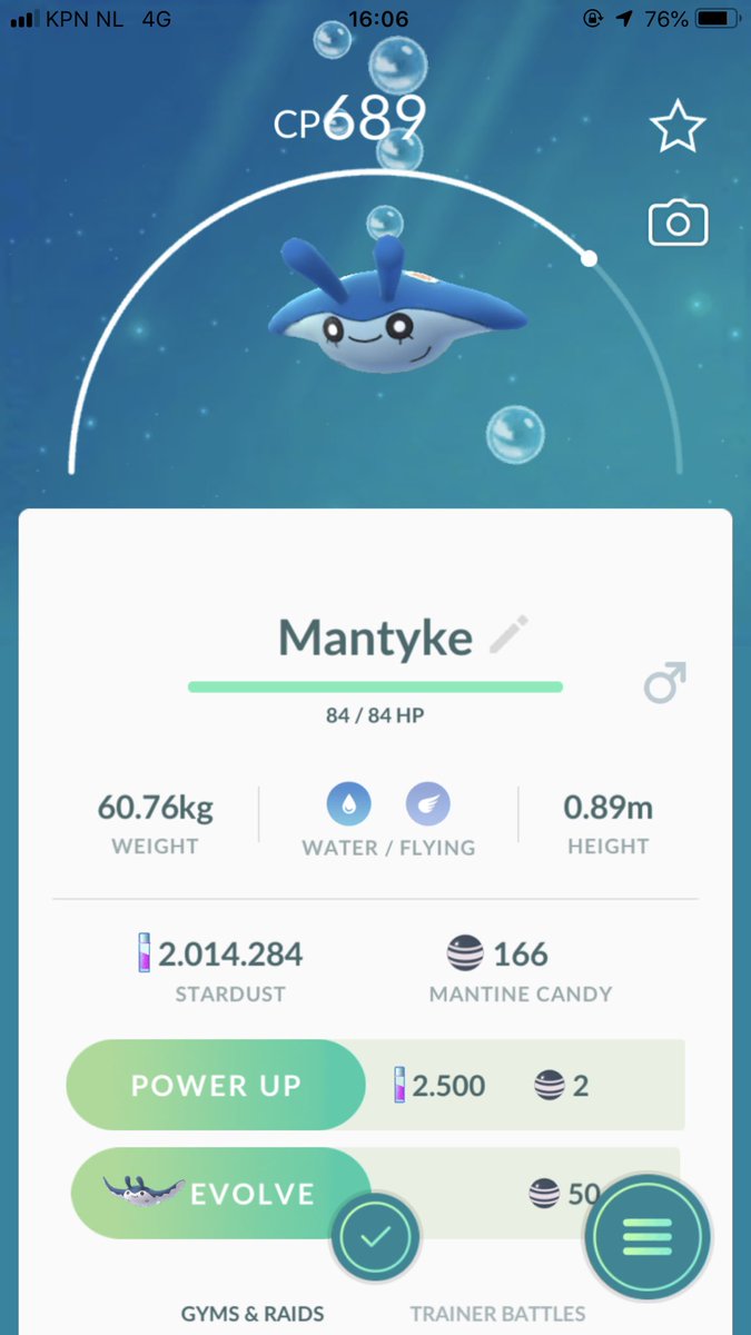 Mantyke - Pokemon Go