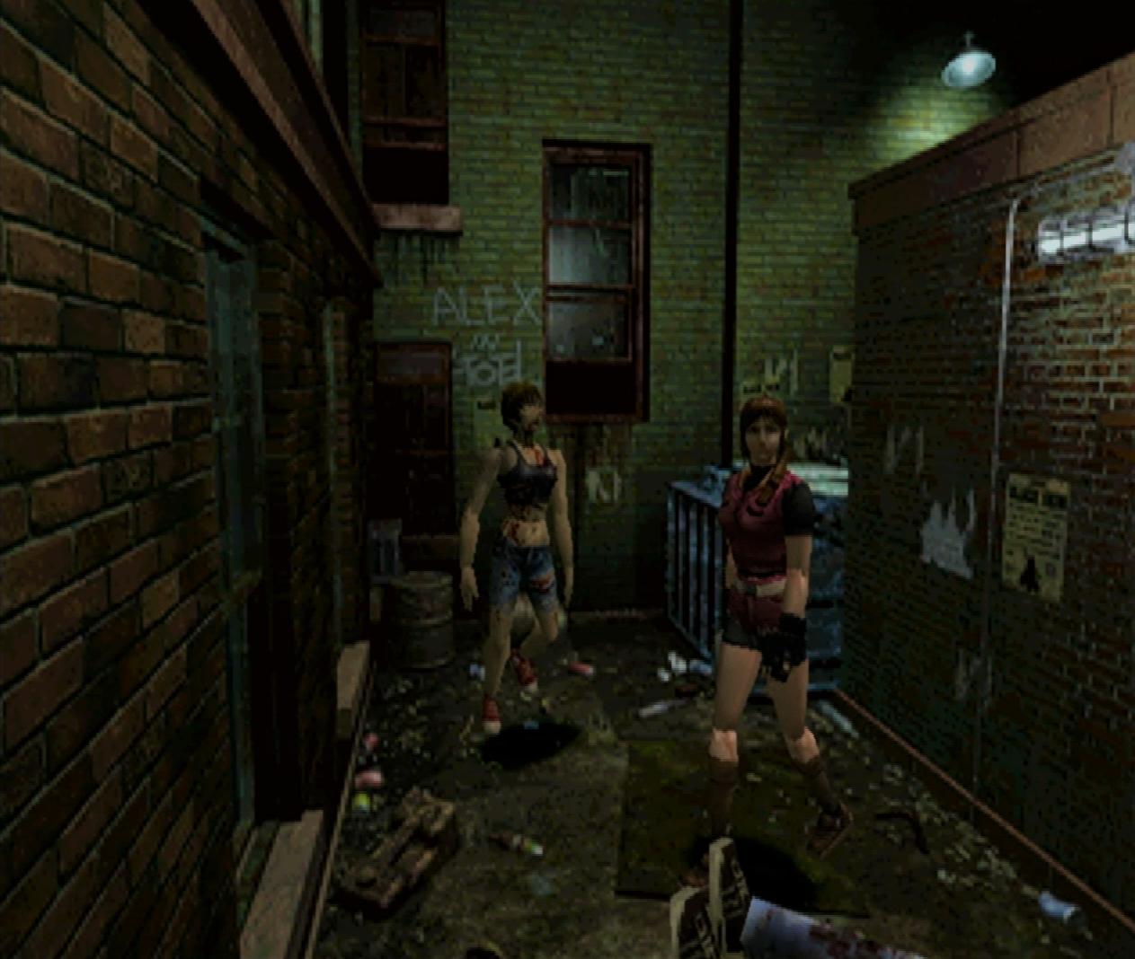 Resident Evil 2 Zombie Girl