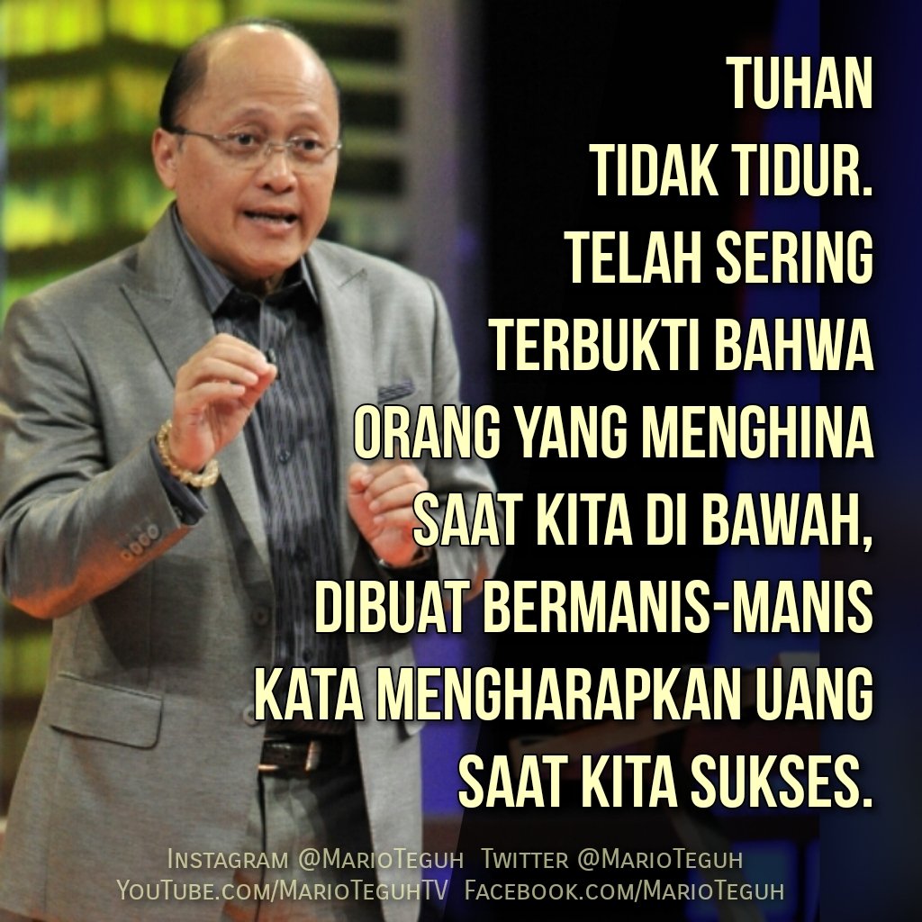 53+ Kata Kata Motivasi Sukses Mario Teguh - Chika Ciku