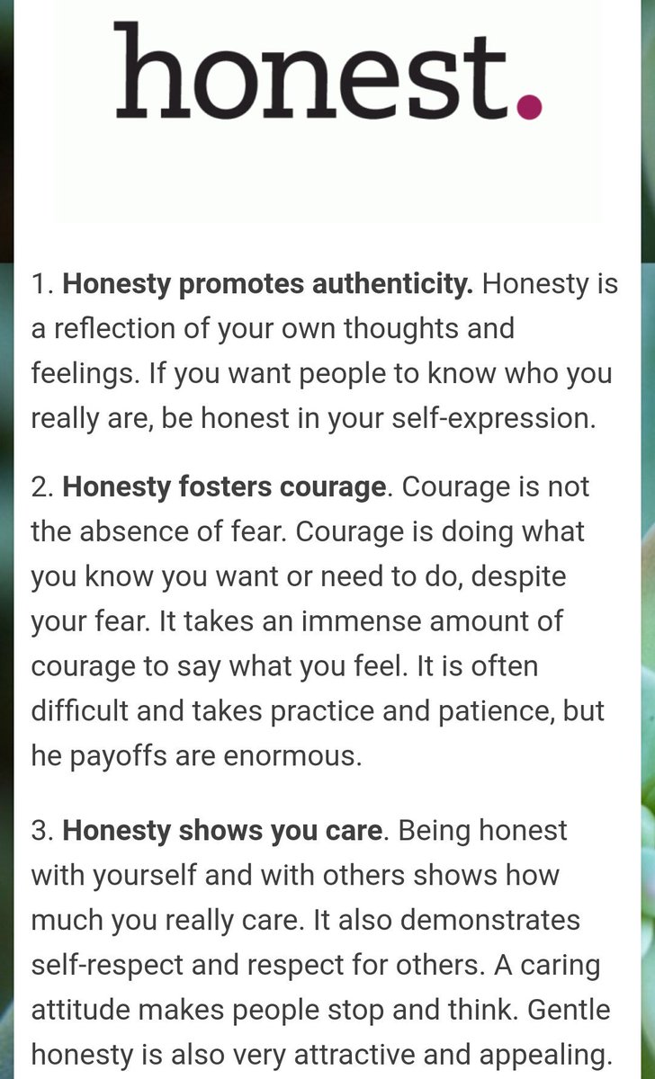 Honest People