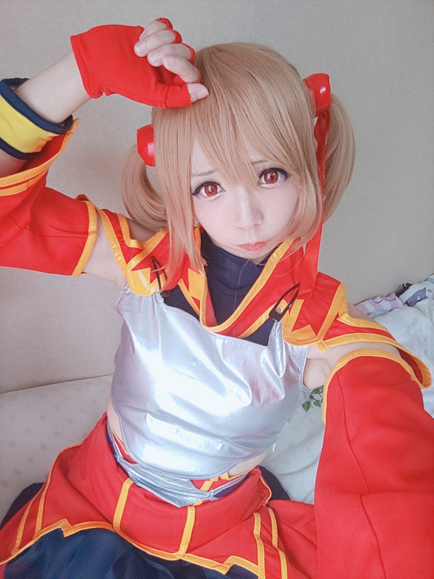 宇佐まりあ・ほーく on Twitter: "SAOシリカやっと…！！ ポーズが同じなのがおもしろい(笑) このシリカはコスイベでまだ一回も出してないからシリカちゃんコスしたい…！！ってかピナ ...