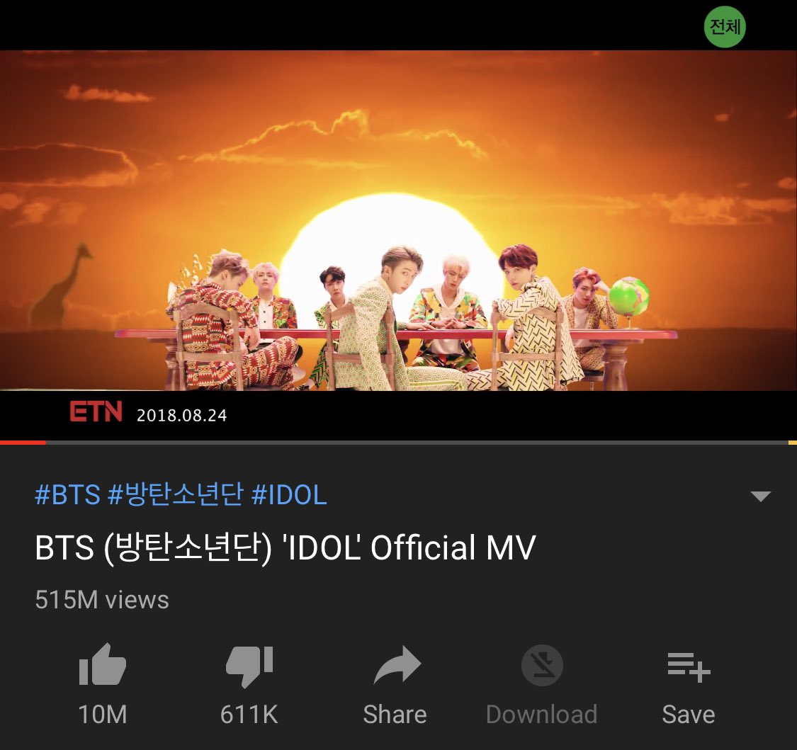 Kpopina On Twitter الفرقة العالمية Bts تصبح أول فنان في التاريخ لديه