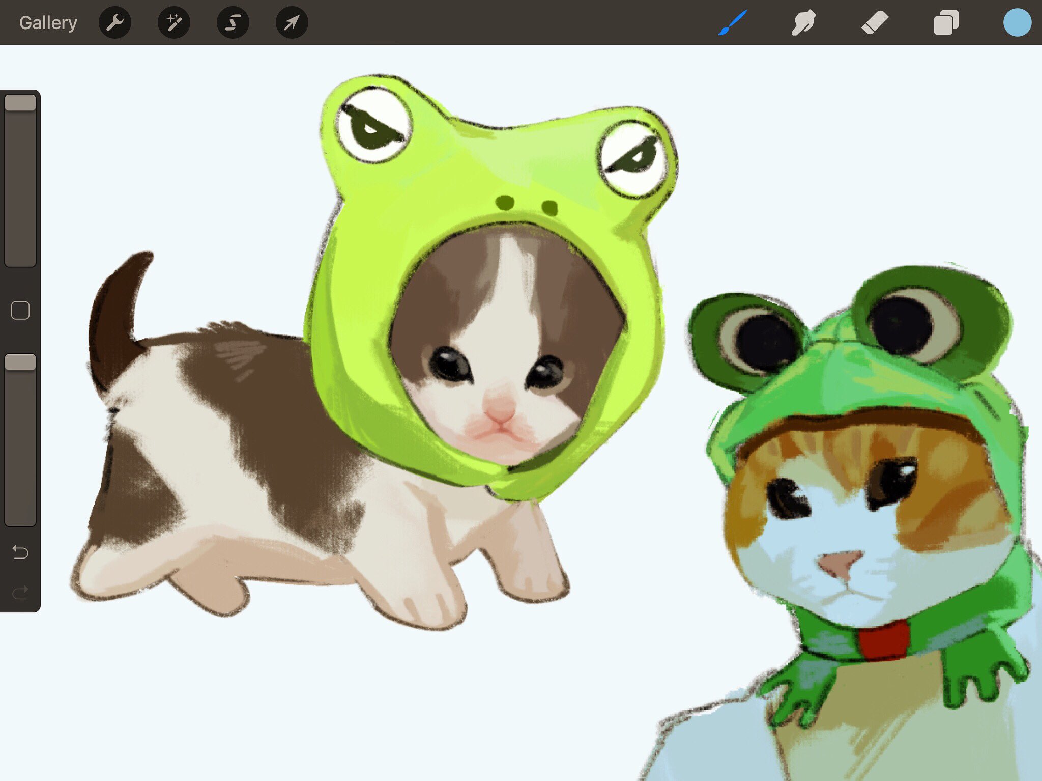 Cats In Frog Hats
