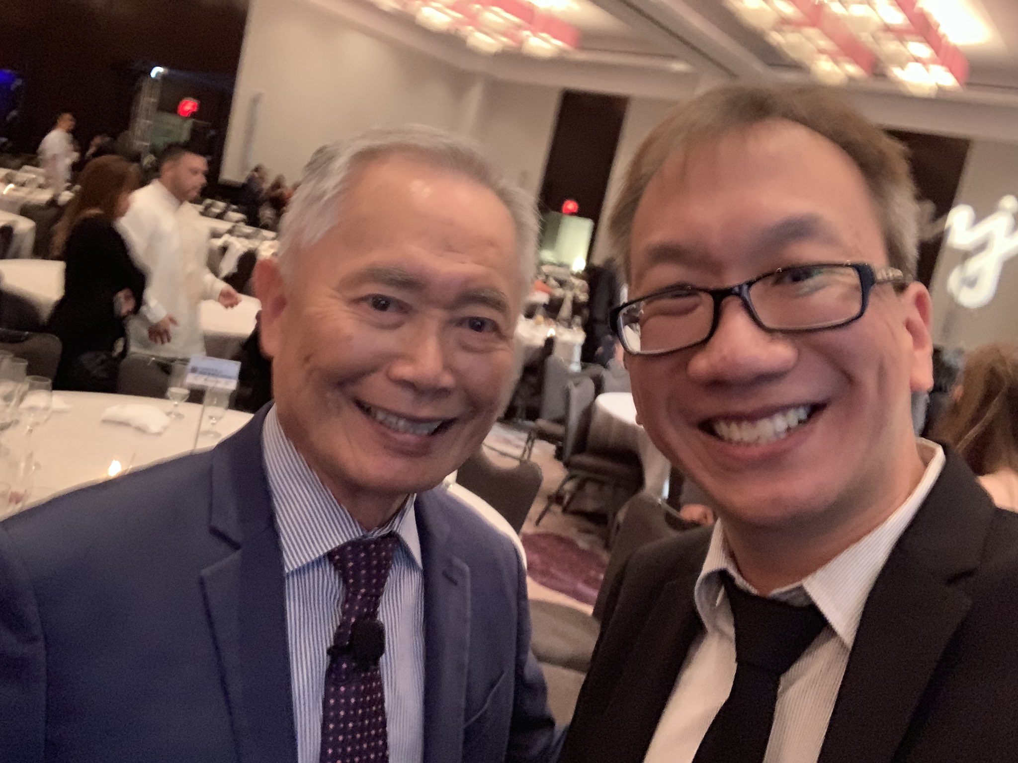 Gene Park on Twitter: "Met Asian icon and meme god @GeorgeTakei https://t.co/ZUSTUHXUA8" / Twitter