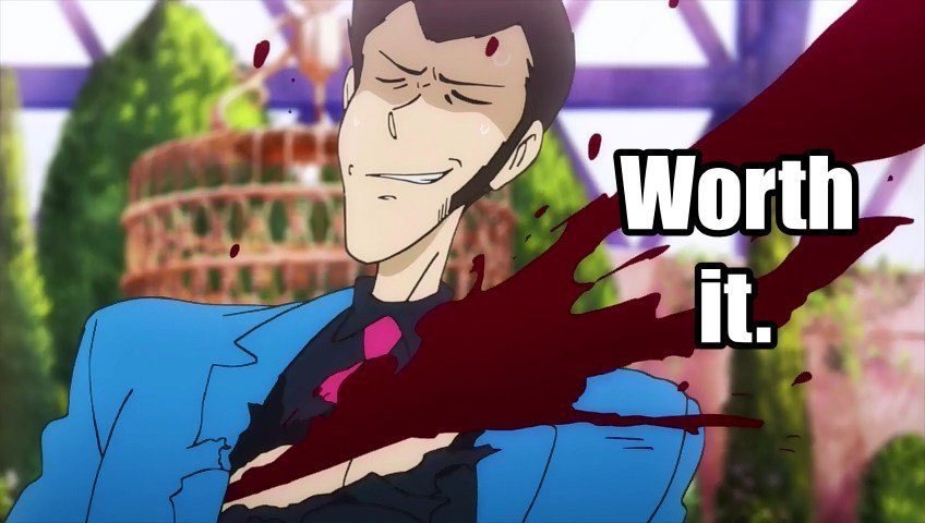 Lupin The Third Meme Lupin Takes Zenigata's Bait | Lupin The Third:
