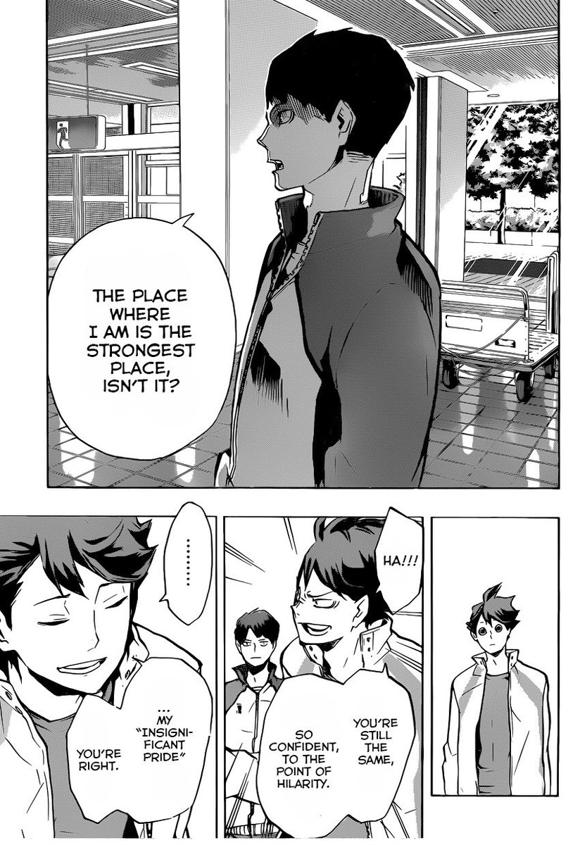 「What Iwa and the coach points out is that when oikawa starts」Myra! @ 🇧🇪の漫画