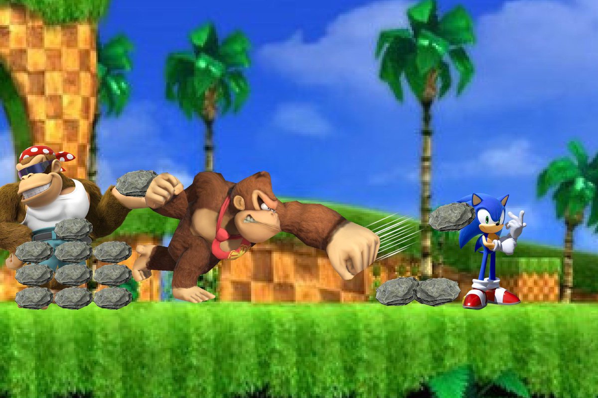 Donkey Kong Vs Sonic