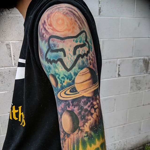 Fox Racing Tattoos For Men