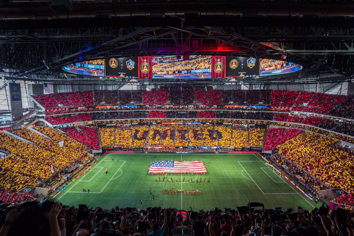 High Quality picture of Stadium Wide TIFO : r/AtlantaUnited