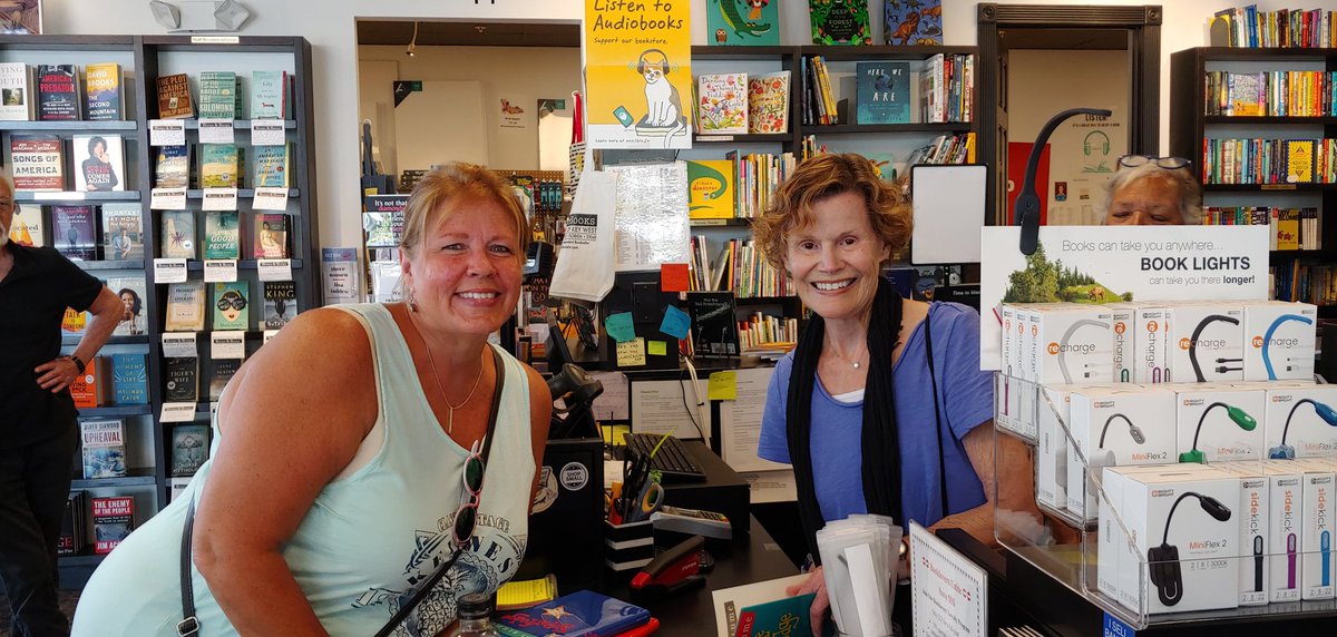 Bloom Elementary Library on Twitter: "Beautiful, generous, surprise encounter with THE Judy ...