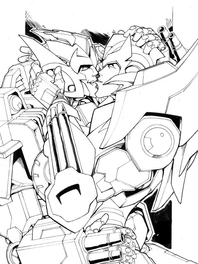 Transformers 4 Coloring Pages Drift