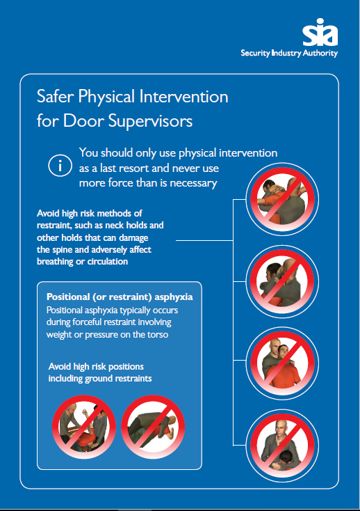 Physical Restraint Techniques