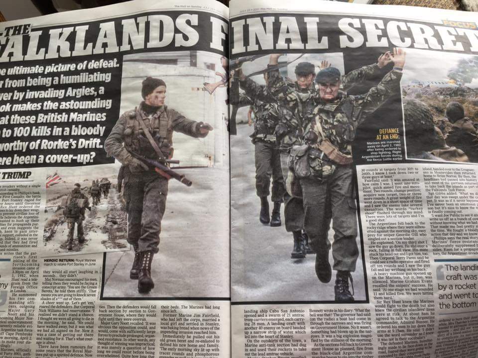 “The Lions of Stanley” – Britain’s hidden Falklands heroes who waited ...