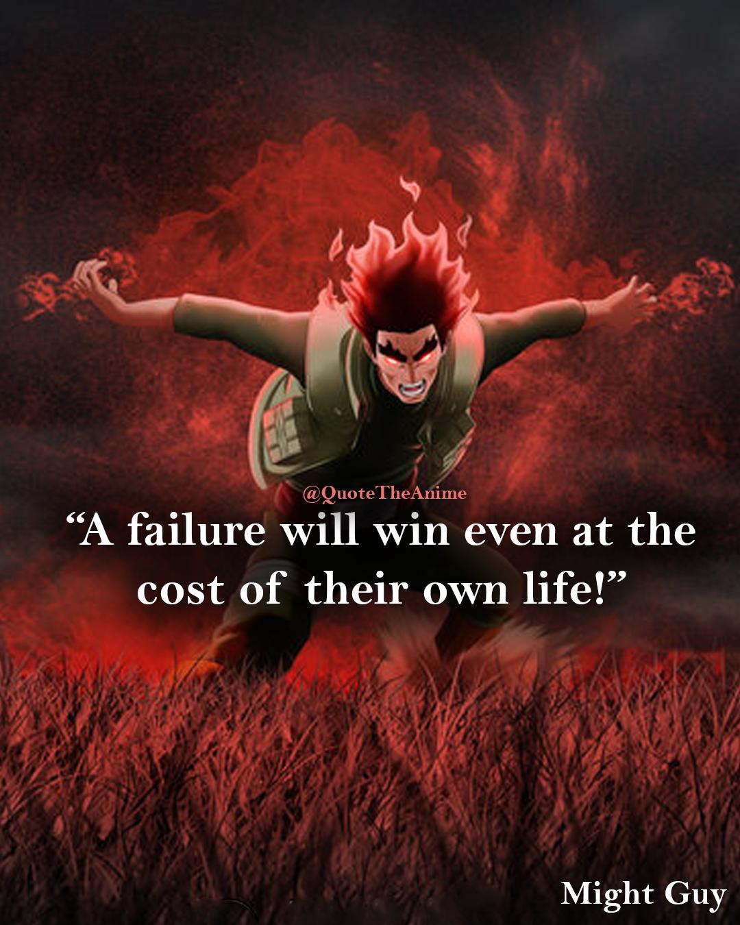 Naruto Failure Quotes