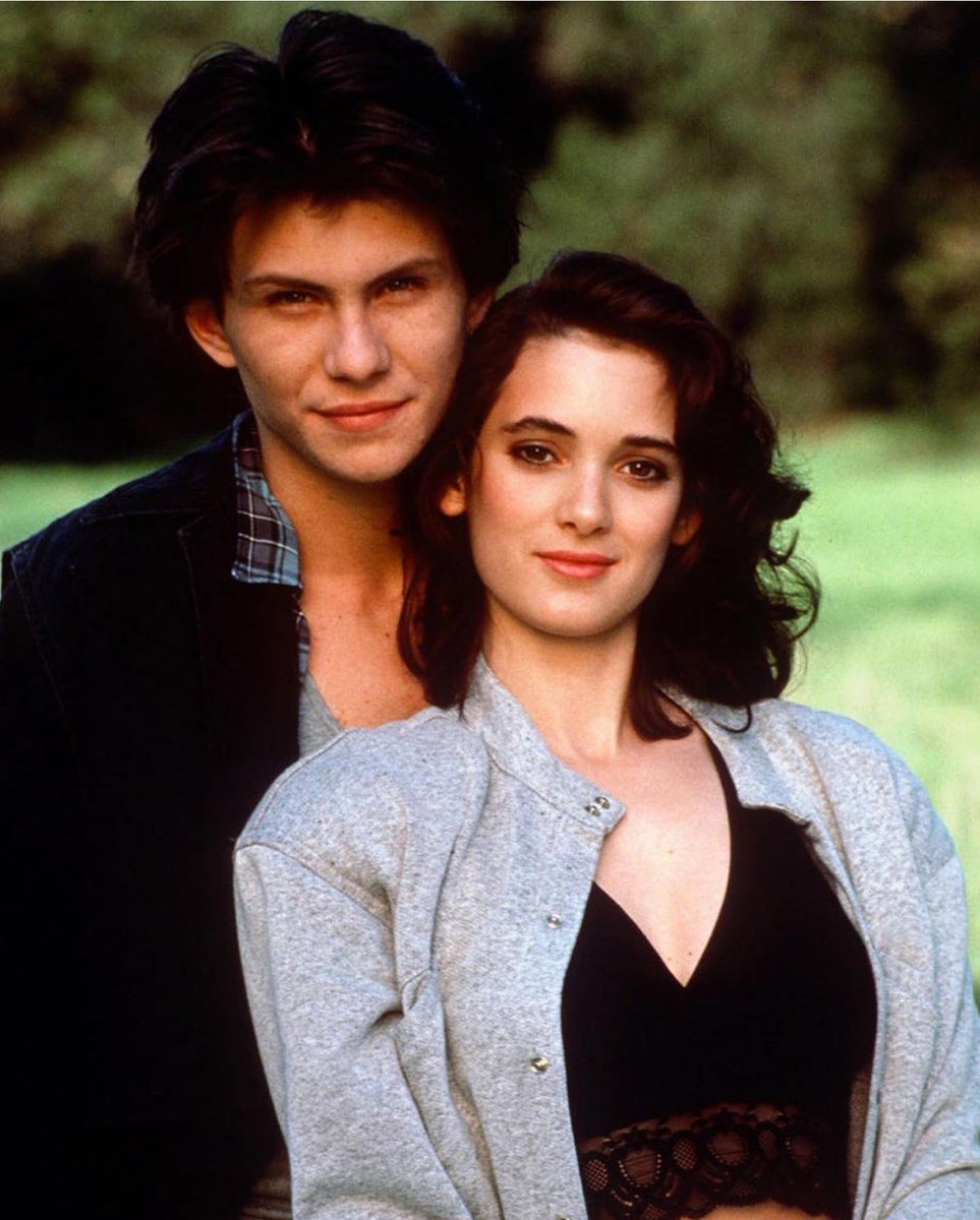 Winona Ryder And Christian Slater