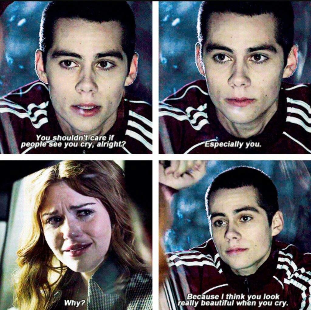 Stiles Stilinski Crying
