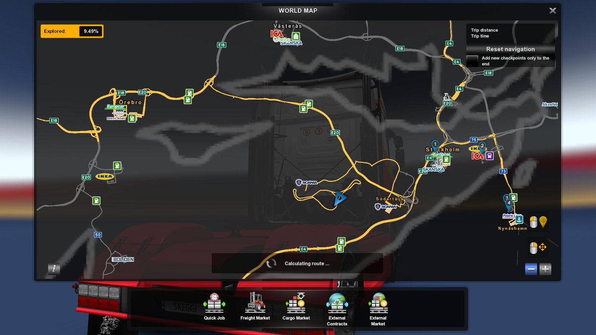 Which ets 2 dlc has the scania test track - litoif