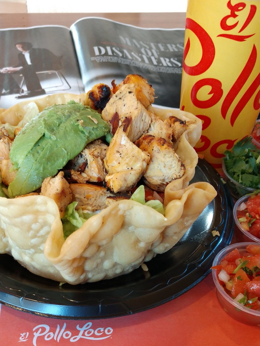 El Pollo Loco Chicken Tostada Salad