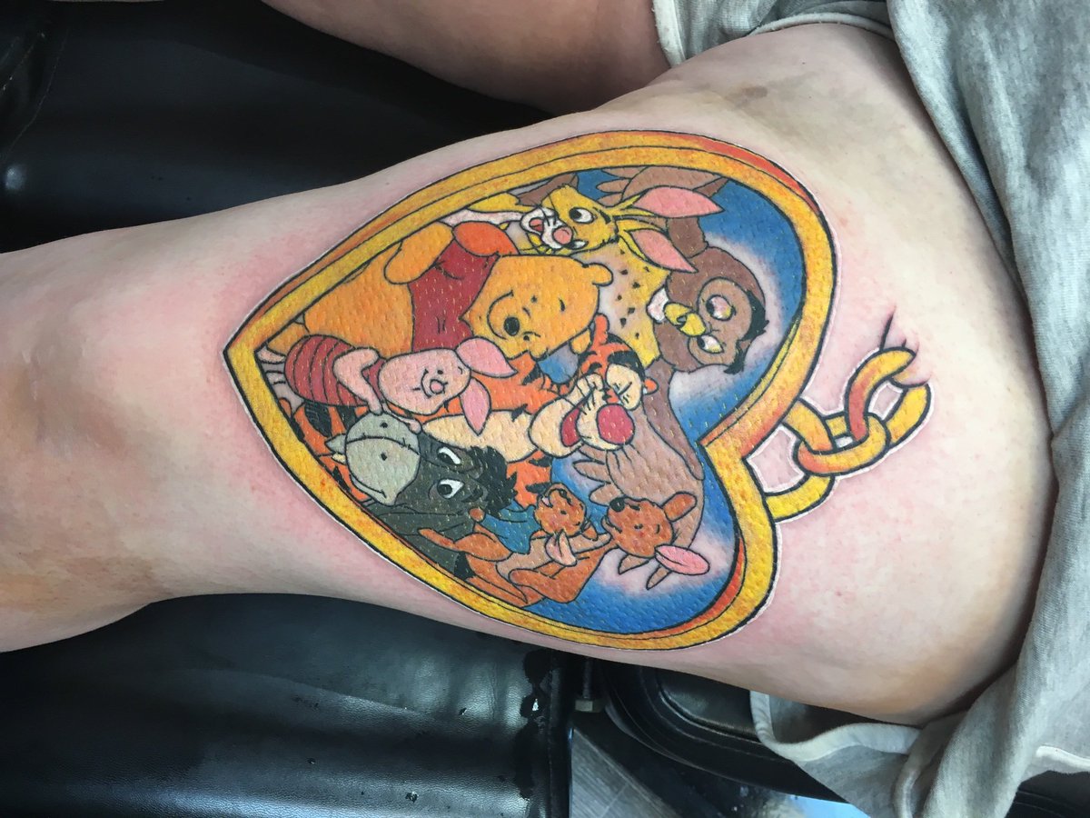 Disney Roo Tattoos Disney Magic More Than Skin Deep For Talented
