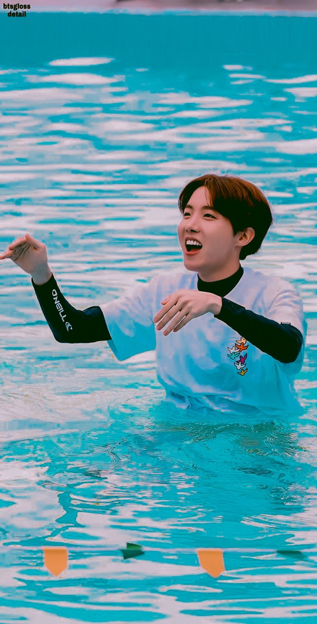 Bangtan Boys Swimming