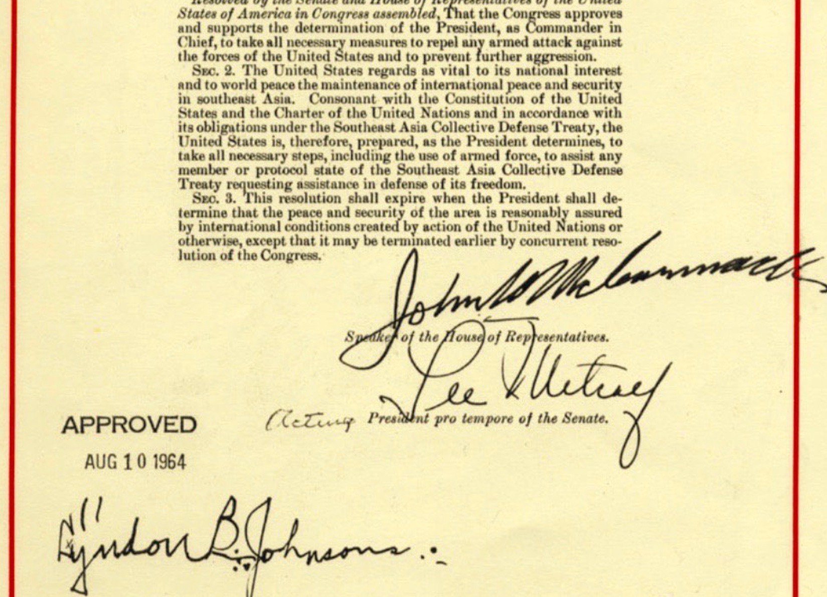 Voting Rights Act Of 1965 Document