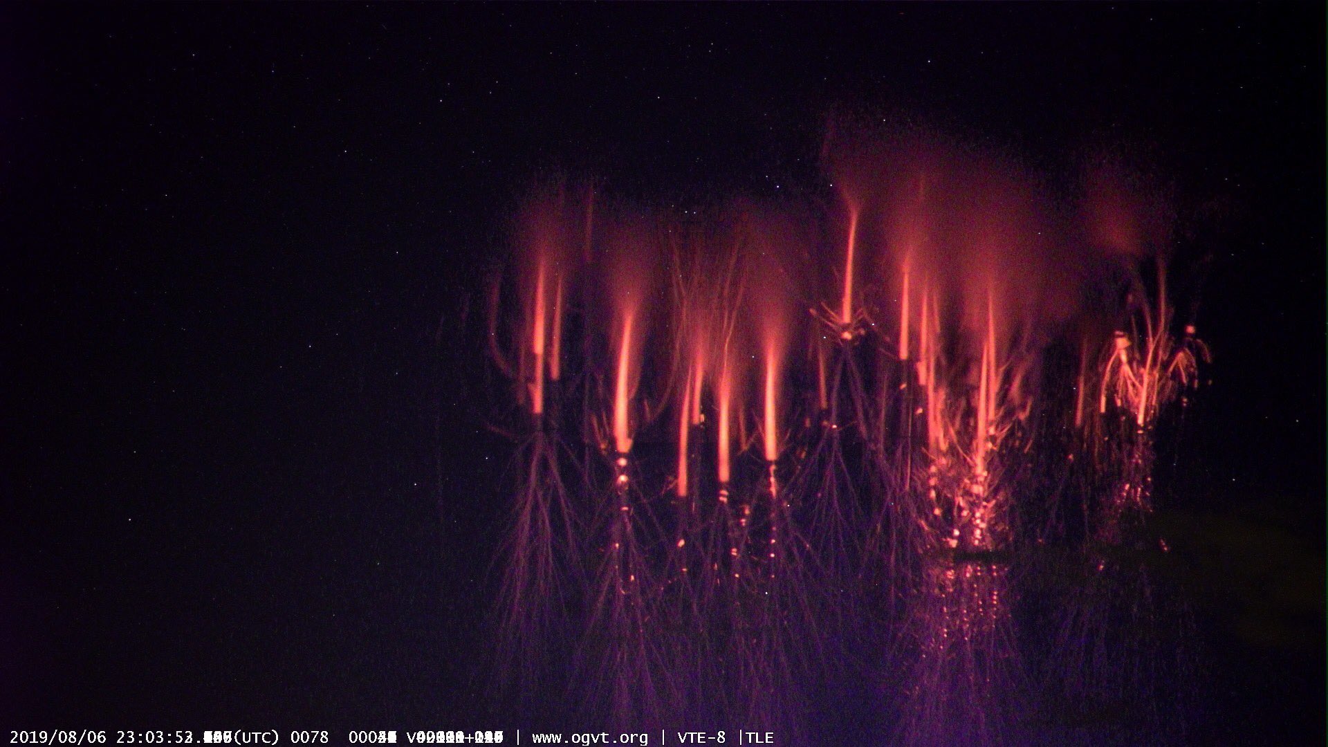 Red Sprite Lightning