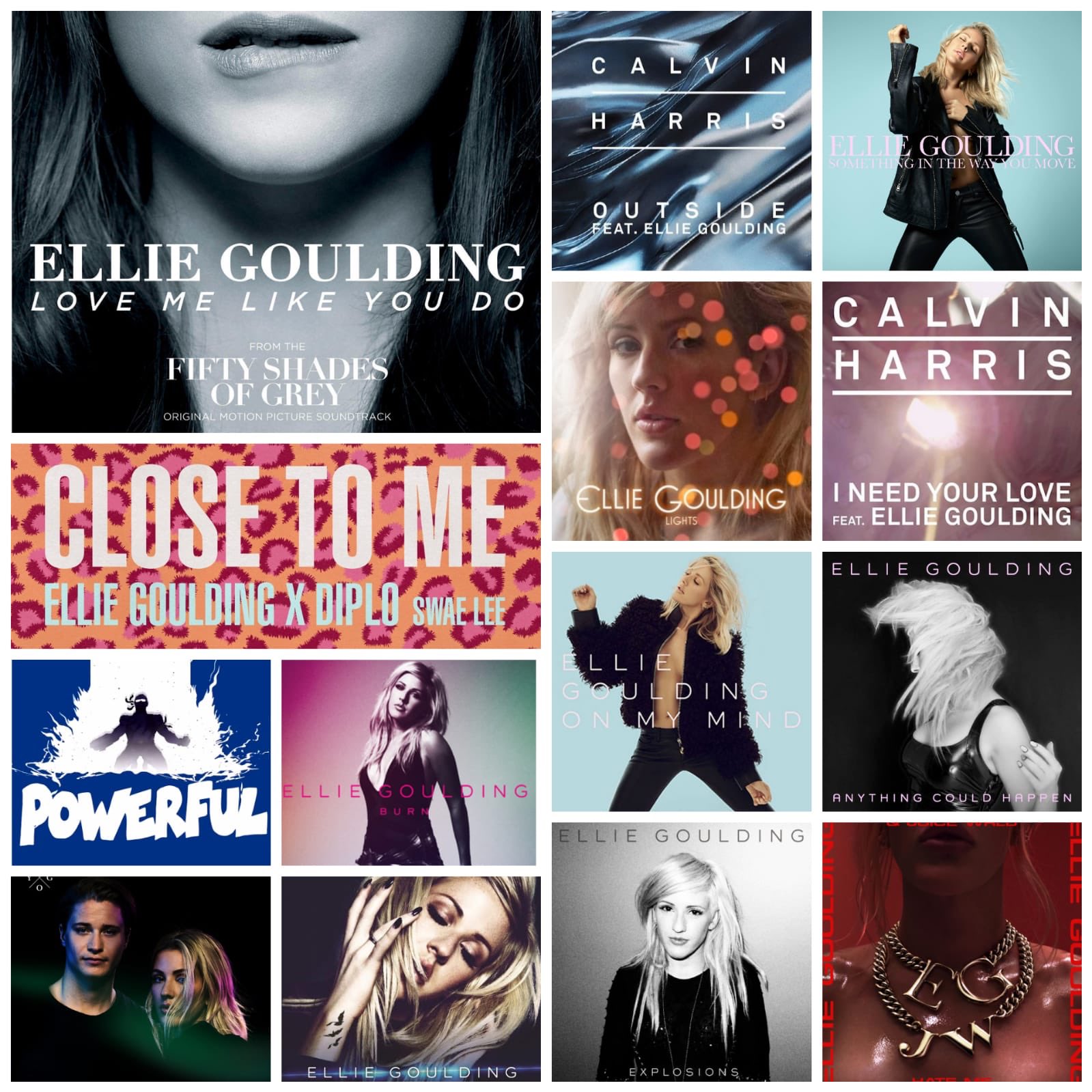 Burn Ellie Goulding Album Cover